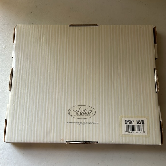 Fetco | Accents | Fetco Home Decor Nib Pewter Photo Frame 25th ...